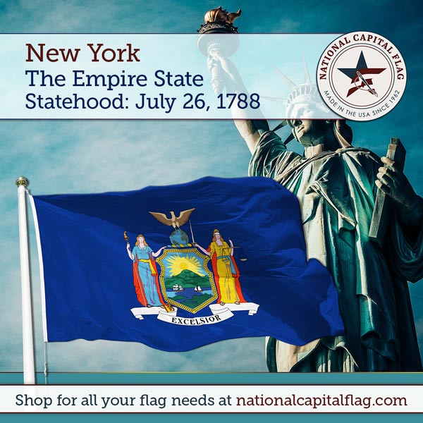 Celebrating New York Statehood Day - National Capital Flag