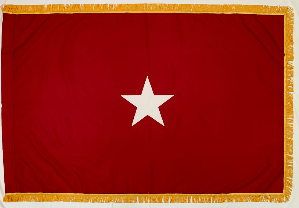 3×4 ft Army General Flag - 1 Star (PHF) - National Capital Flag